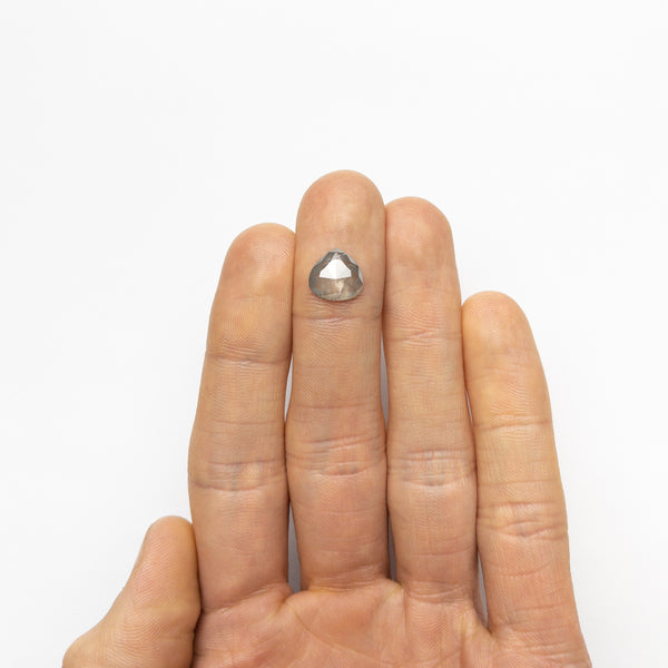 2.29ct 9.82x10.13x2.81mm Pear Rosecut 19604-05 - Misfit Diamonds