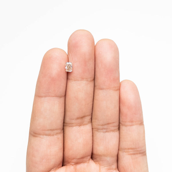 0.54ct 5.21x3.76x2.88mm VS2 C2 Cut Corner Rectangle Brilliant 22752-11 ...