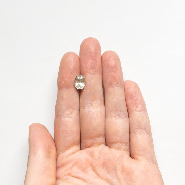 2.63ct 8.86x6.99x5.24mm Oval Brilliant Sapphire 23426-36 - Misfit Diamonds