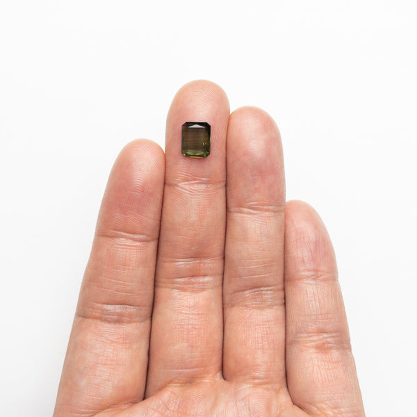 1.90ct 8.52x7.07x2.43mm Cut Corner Rectangle Portrait Cut Sapphire 234 ...