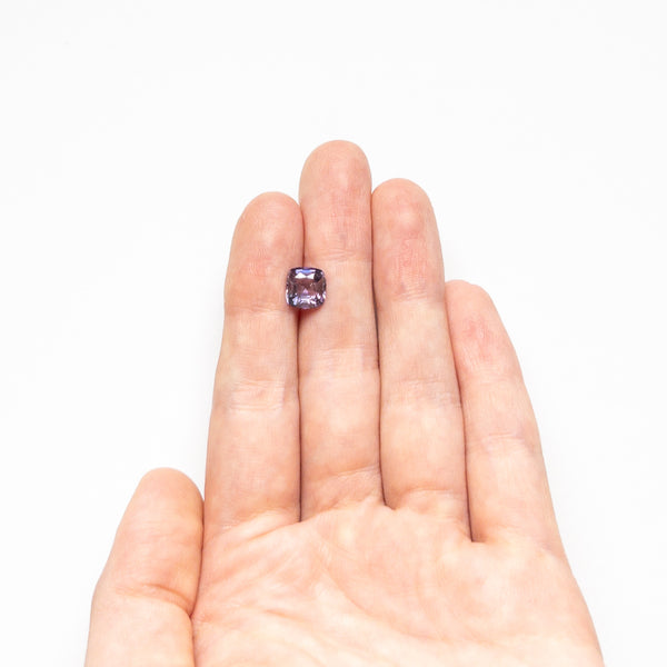 2.17ct 7.62x7.43x4.39mm Cushion Brilliant Sapphire 23541-01 - Misfit ...