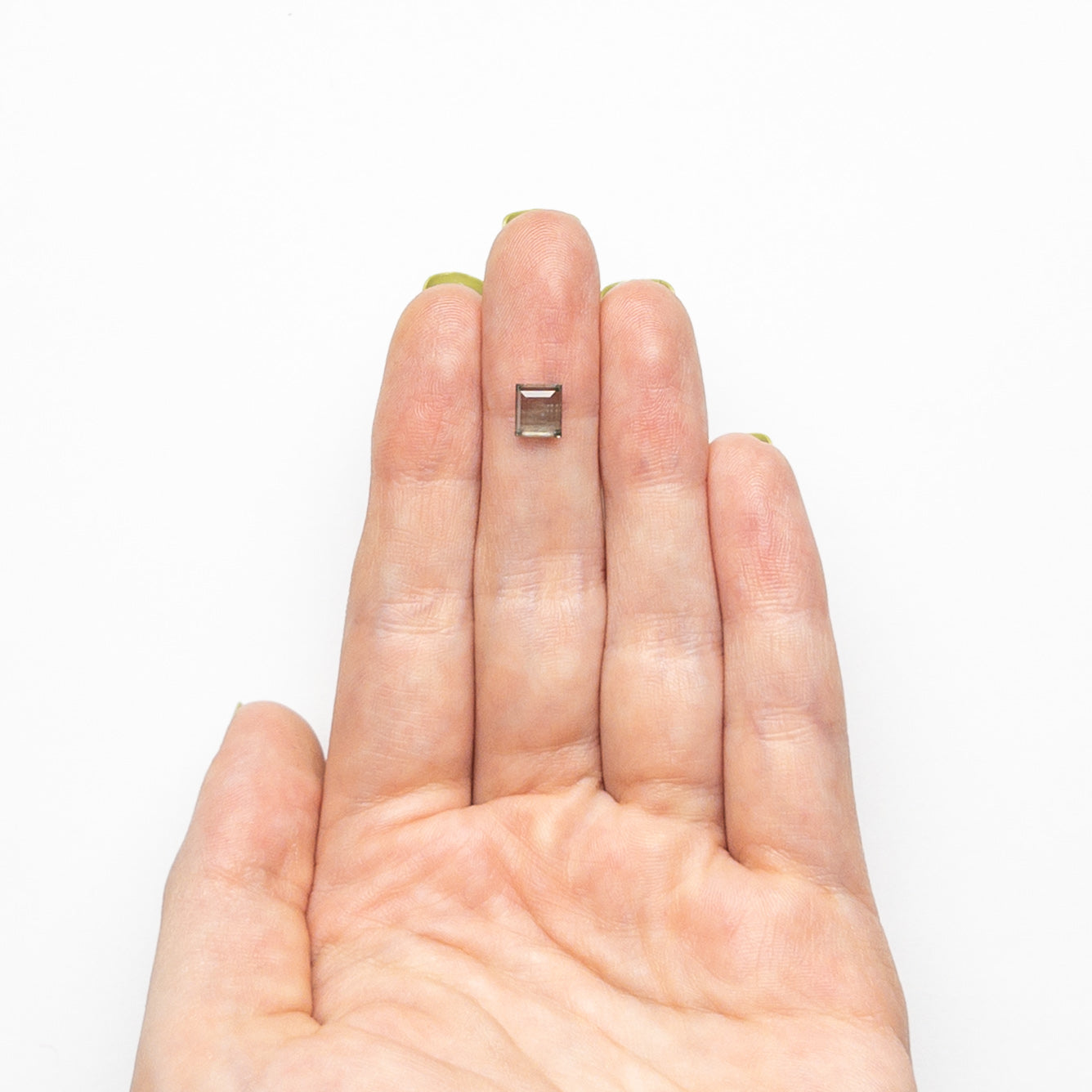 1.43ct 6.19x5.44x2.76mm Rectangle Portrait Cut Sapphire 23677-06 - Misfit Diamonds