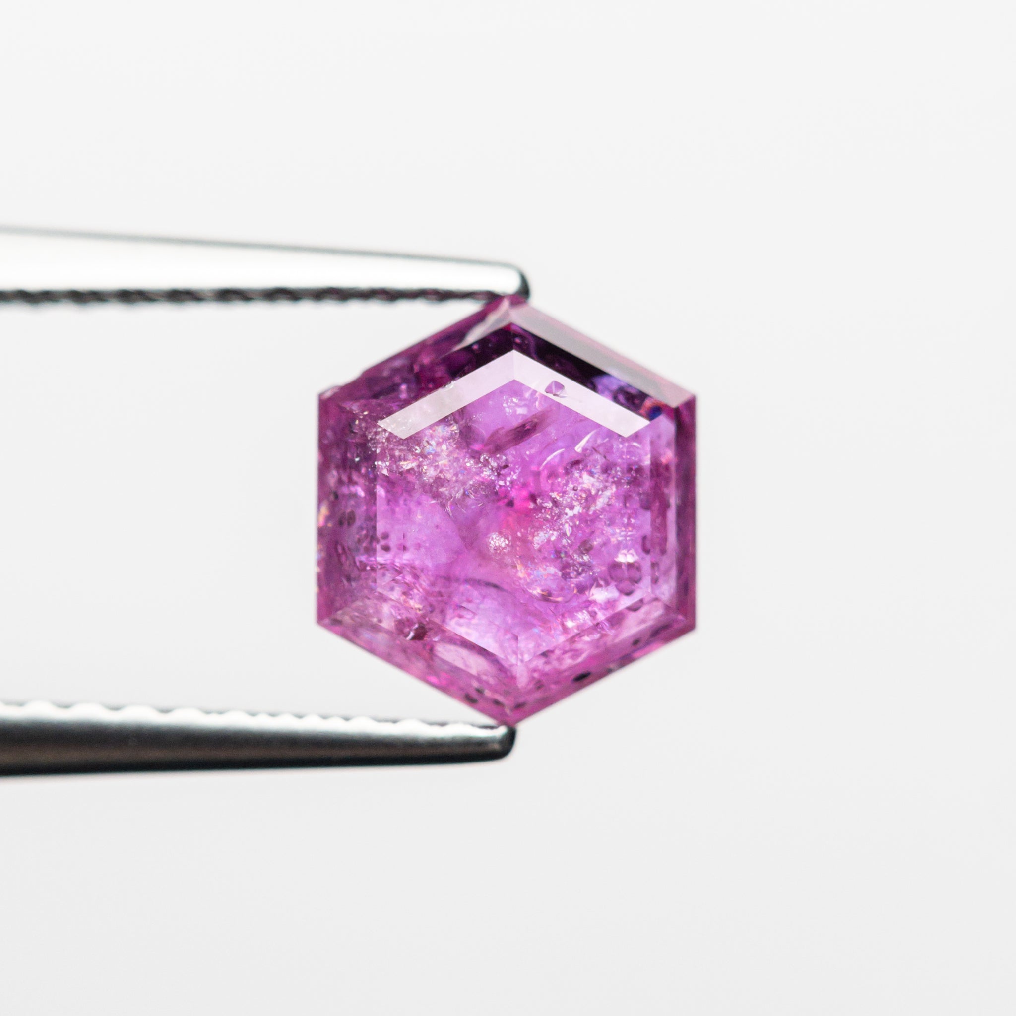 1.65ct 7.43x6.53x2.94mm Hexagon Portrait Cut Sapphire 23709-06 - Misfit ...