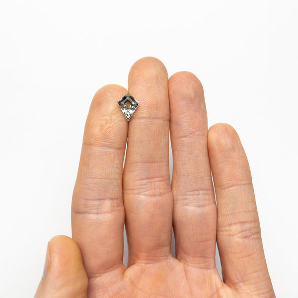 2.51ct 10.96x8.58x4.92mm Kite Step Cut Sapphire 23964-01 - Misfit Diamonds