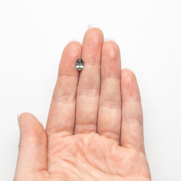 1.32ct 7.34x5.01x3.66mm Cut Corner Rectangle Step Cut Sapphire 24171-0 - Misfit Diamonds