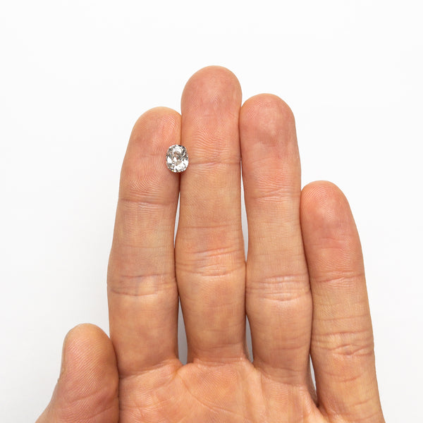 1.22ct 7.25x6.05x3.63mm I1 I Antique Old Mine Cut 25155-01 - Misfit ...