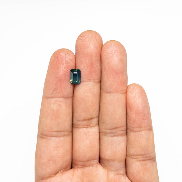 1.91ct 8.45x5.69x4.18mm Cut Corner Rectangle Step Cut Sapphire 25211-0 ...