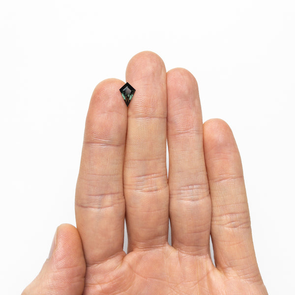 1.10ct 9.55x6.43x3.48mm Kite Step Cut Sapphire 25361-04 - Misfit Diamonds