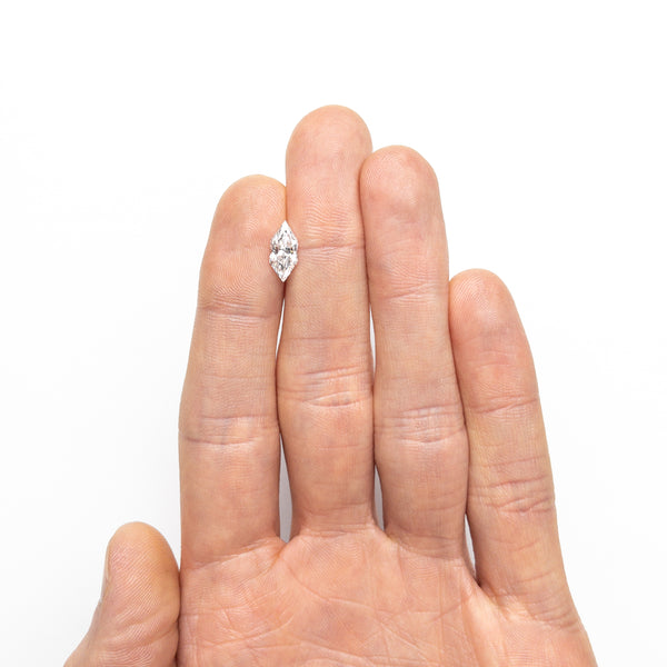 1.26ct 11.25x5.30x3.54mm I1 D Hexagon Brilliant 26477-01 - Misfit Diamonds