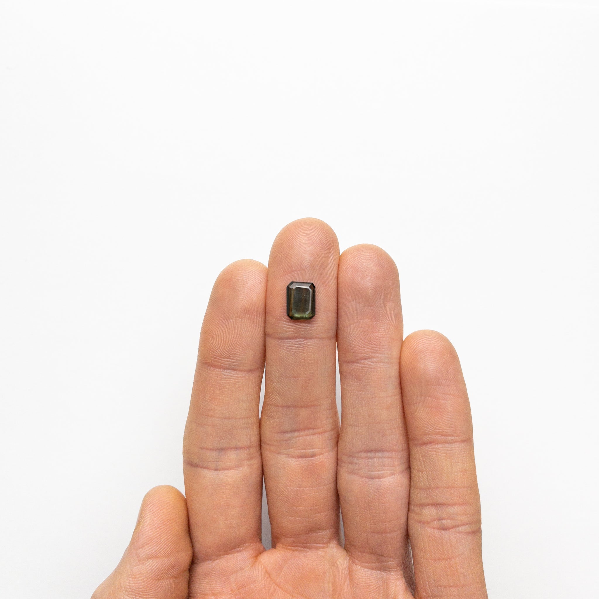 1.56ct 8.98x6.74x1.85mm Cut Corner Rectangle Portrait Cut Sapphire 193 ...