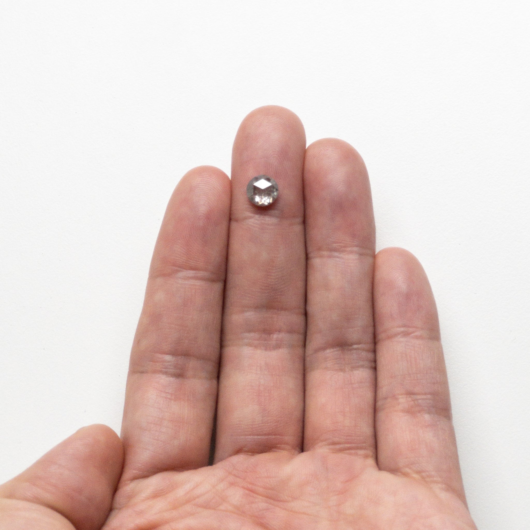 1.36ct 6.80x6.76x3.38mm Round Rosecut 22345-37 - Misfit Diamonds